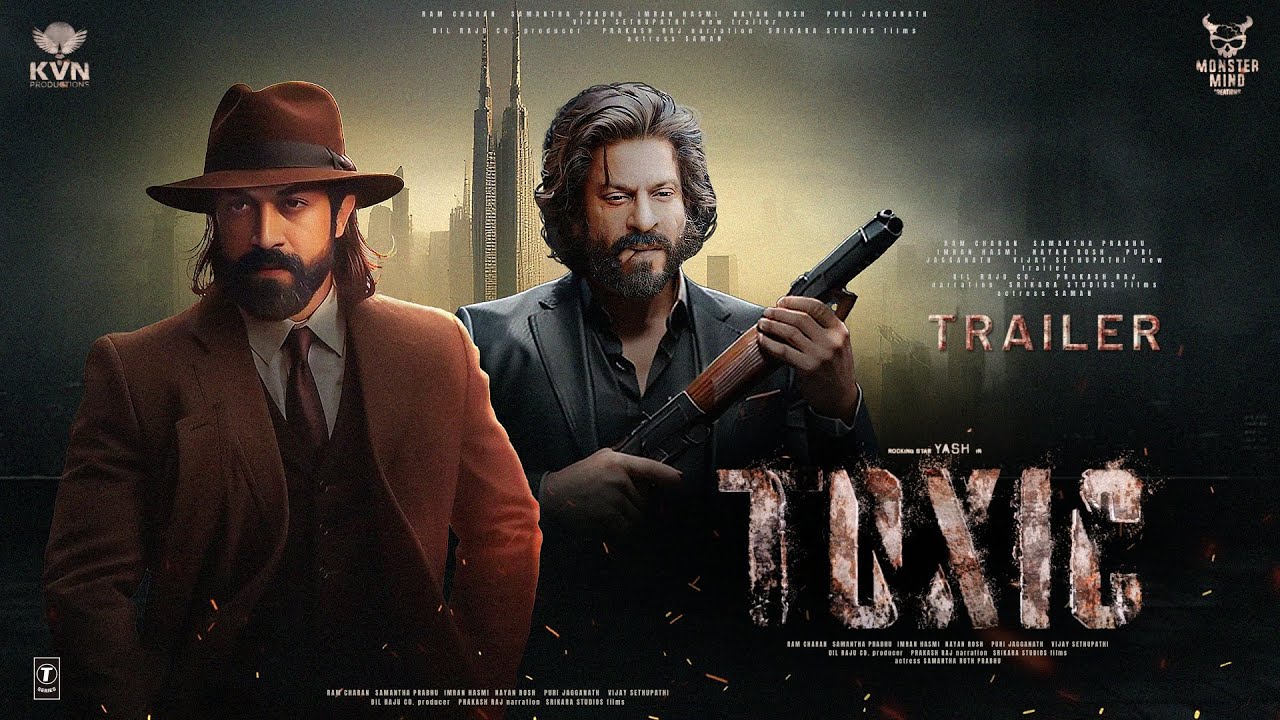 TOXIC - Trailer | Hindi | Rocking Star Yash | Shah Rukh Khan Cameo ...
