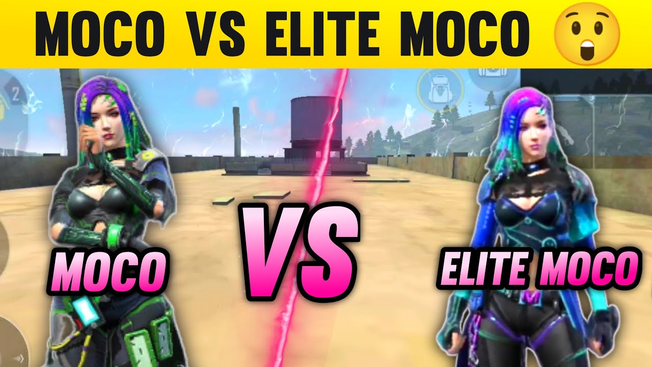 Moco VS Elite Moco 😲Who Will Win? Garena Free Fire - YouTube