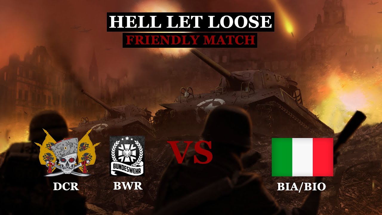 Hell let loose. DCR/BWR/Krieg/Beer/ vs BIA/BIO (CARANTAN) - YouTube