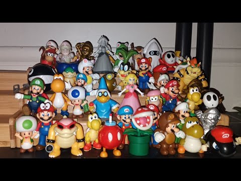 my entire super mario jakks pacific 2.5 inch figures part 1 - YouTube