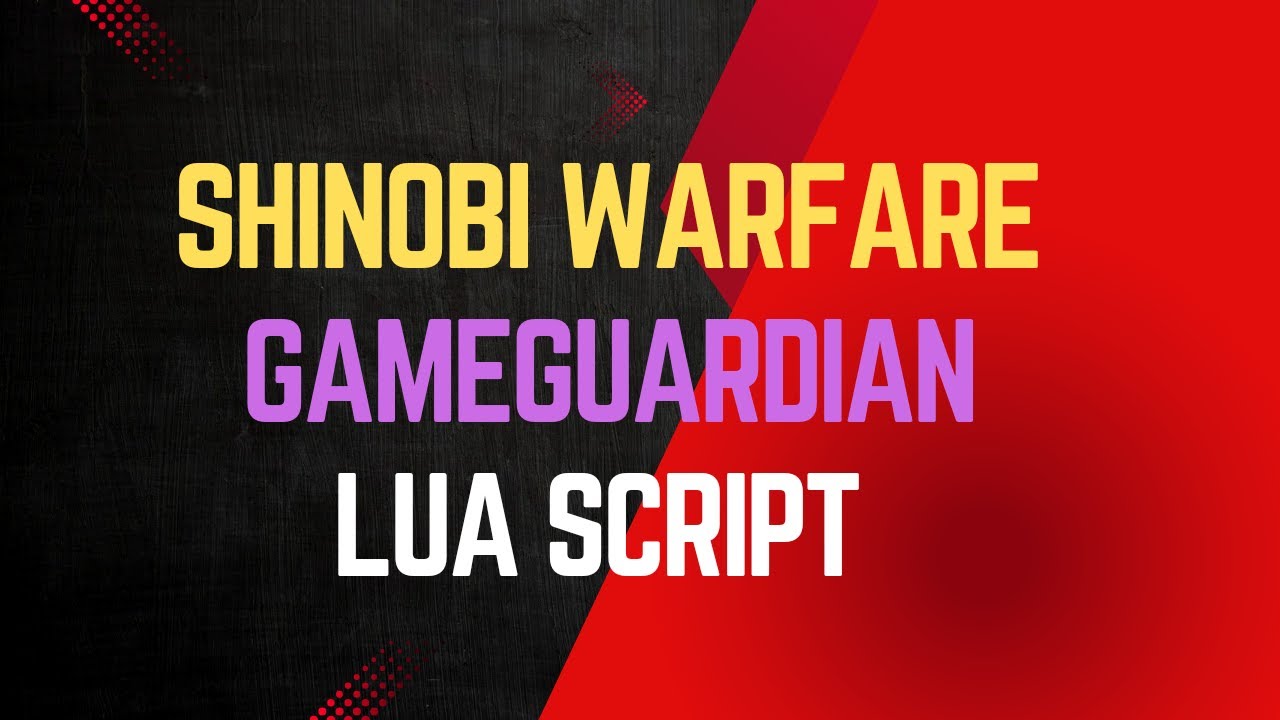 Shinobi Warfare Gameguardian Lua Script - YouTube