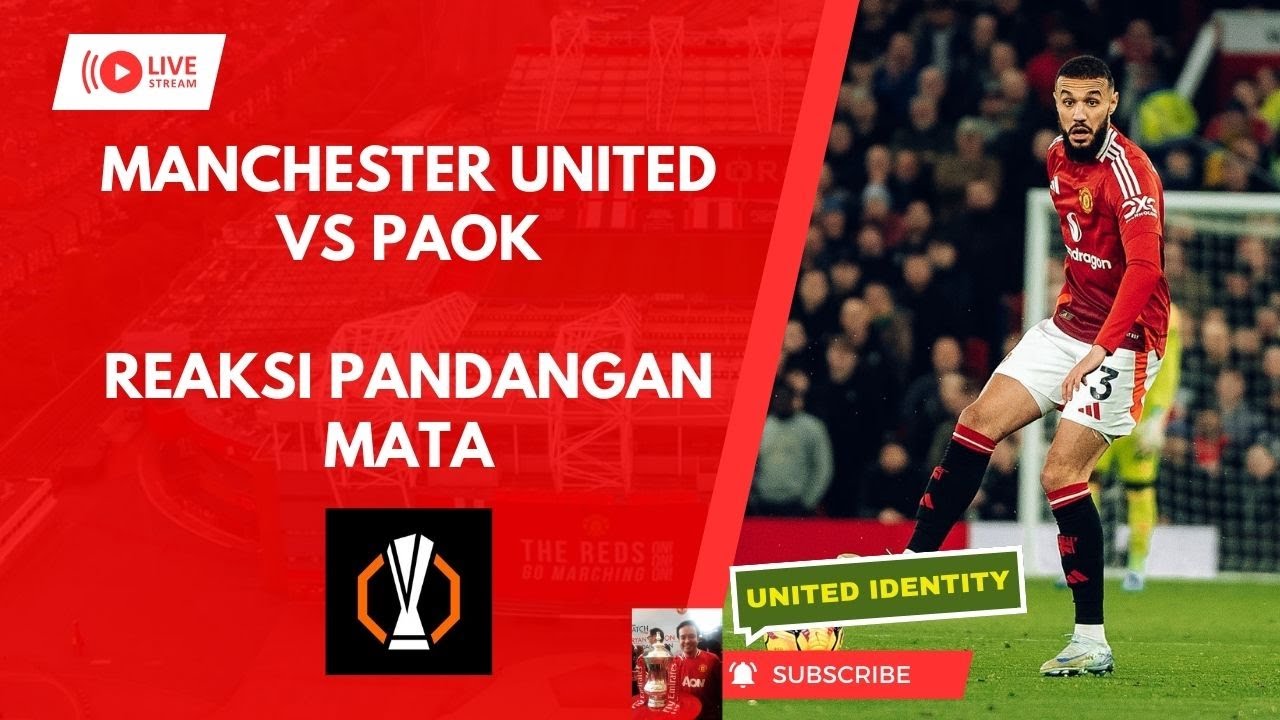 Manchester United vs PAOK - UEL Game 4 - YouTube