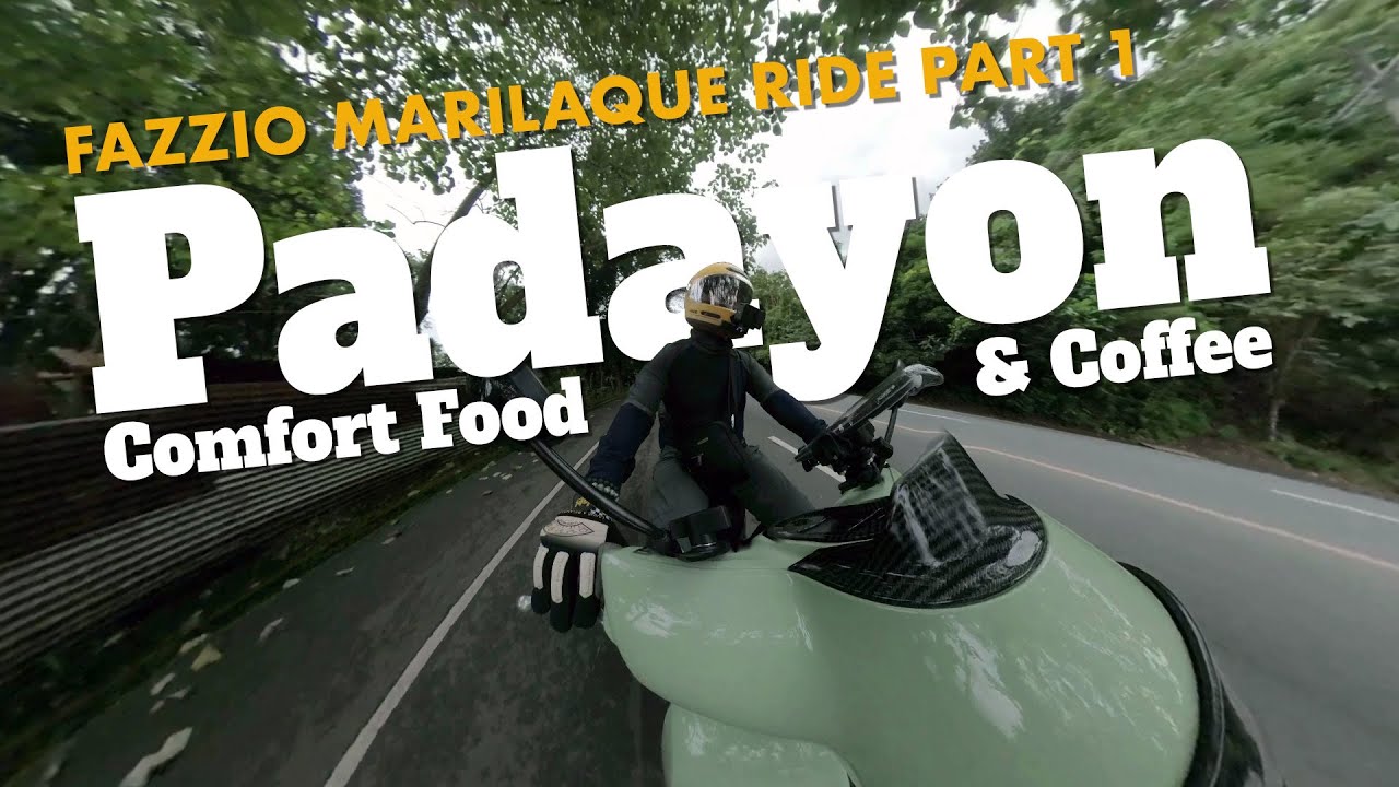 Fazzio 125 Marilaque Ride Part 1: Padayon Comfort Food and Coffee - YouTube