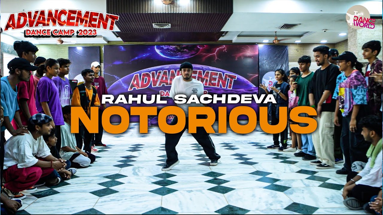 NOTORIOUS - Wazir Patar | Hip Hop Dance -Showcase | Rahul SachDeva | ADC 2 | The Dance World ...