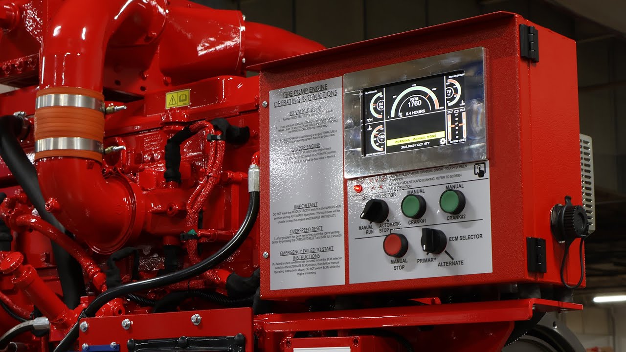 Introducing the Touch Screen Panel for Electronic Engines - YouTube