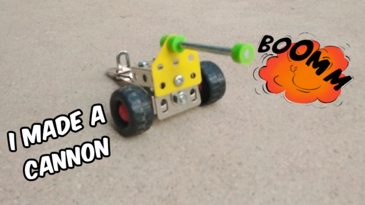 Cannon model | Metal crafts | Alloy building blocks | XTREME INVENTIONS ...