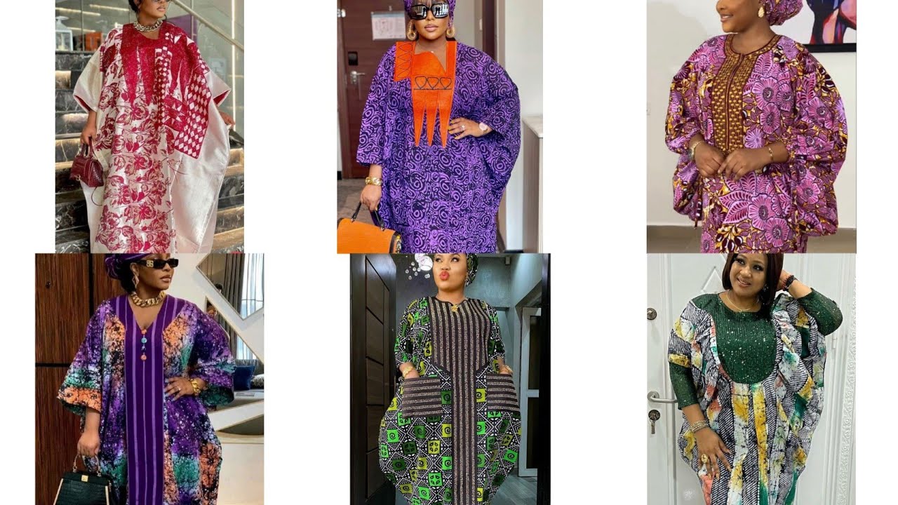 Boubou African Fashionist Design for Ladies - YouTube