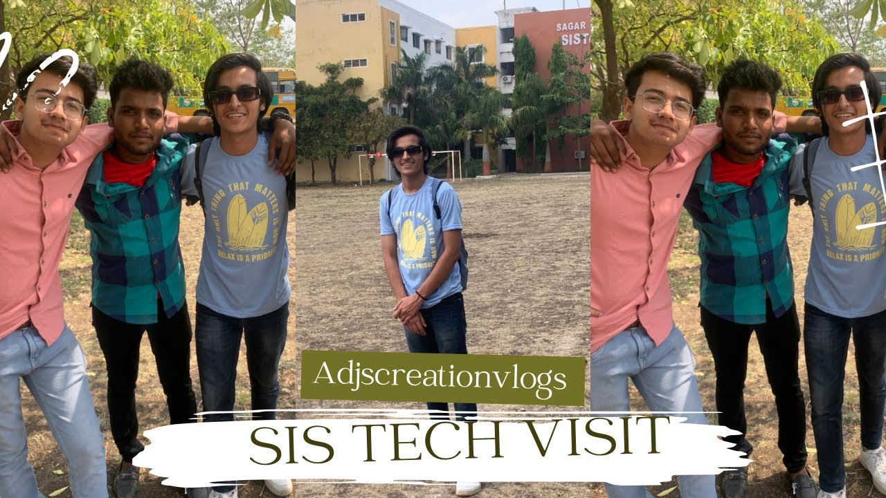 Sis tech Visit with friends 😁|Adamya joshi| Adjscreationvlogs - YouTube