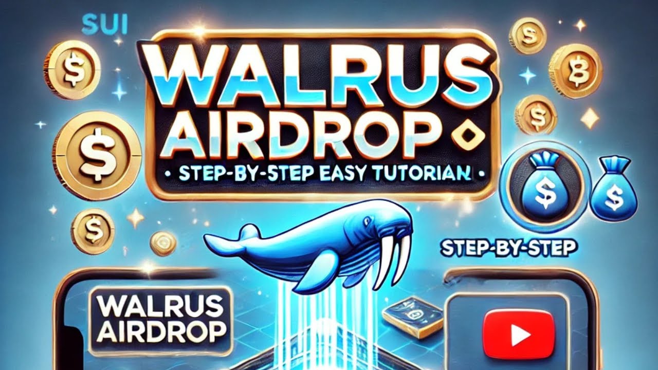 🚀 Walrus Airdrop Guide | Step-by-Step Tutorial to Claim Free WALRUS ...