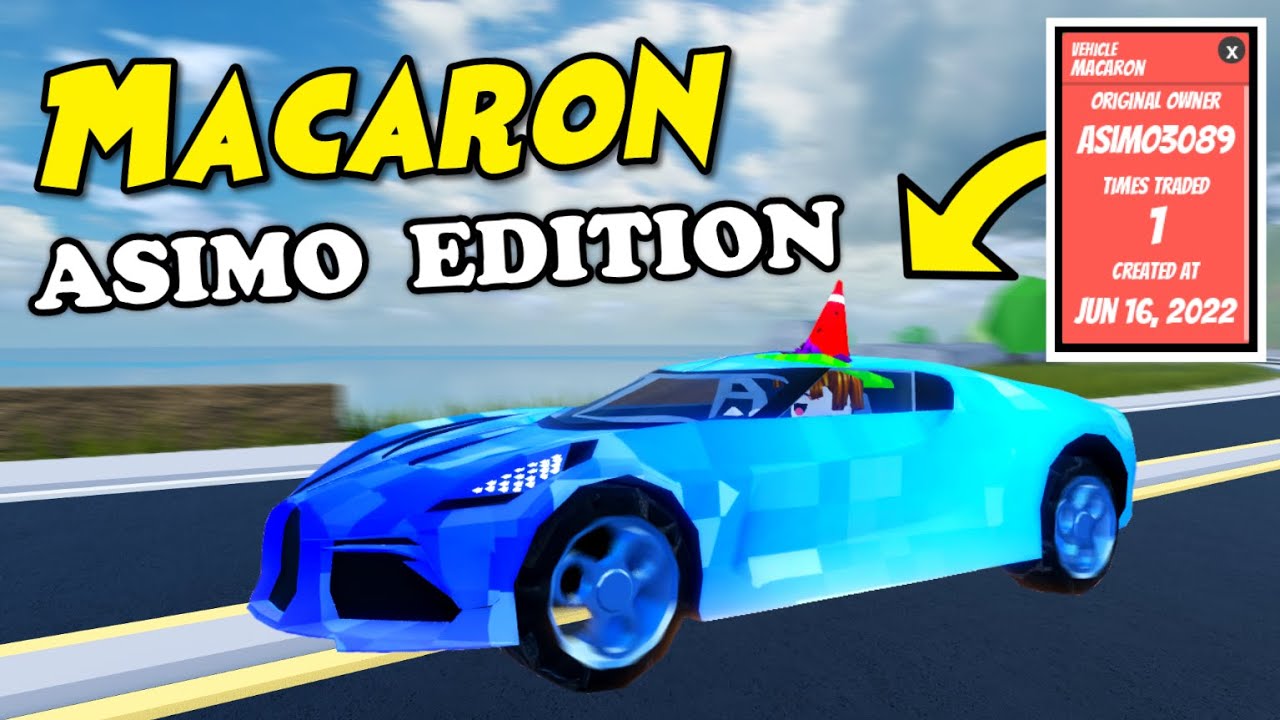 Jailbreak MACARON ASIMO Edition.. (Roblox Jailbreak) - YouTube