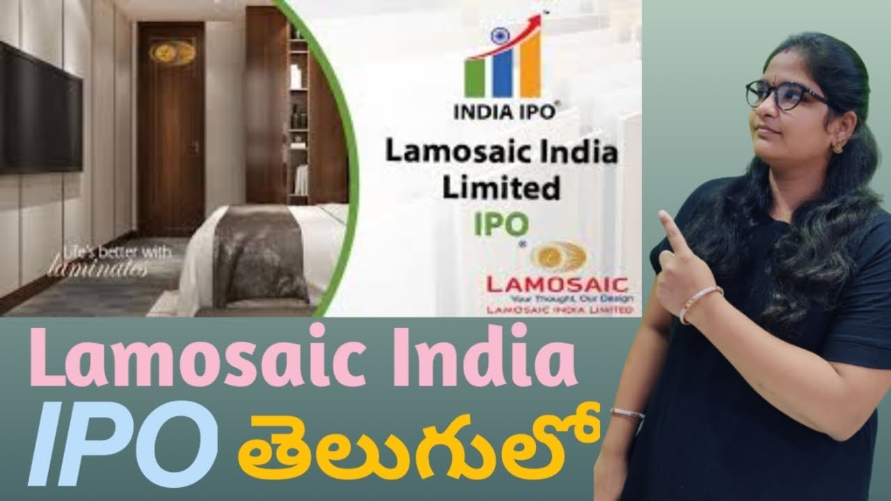 Lamosaic India limited IPO #telugu stock market #ipos - YouTube