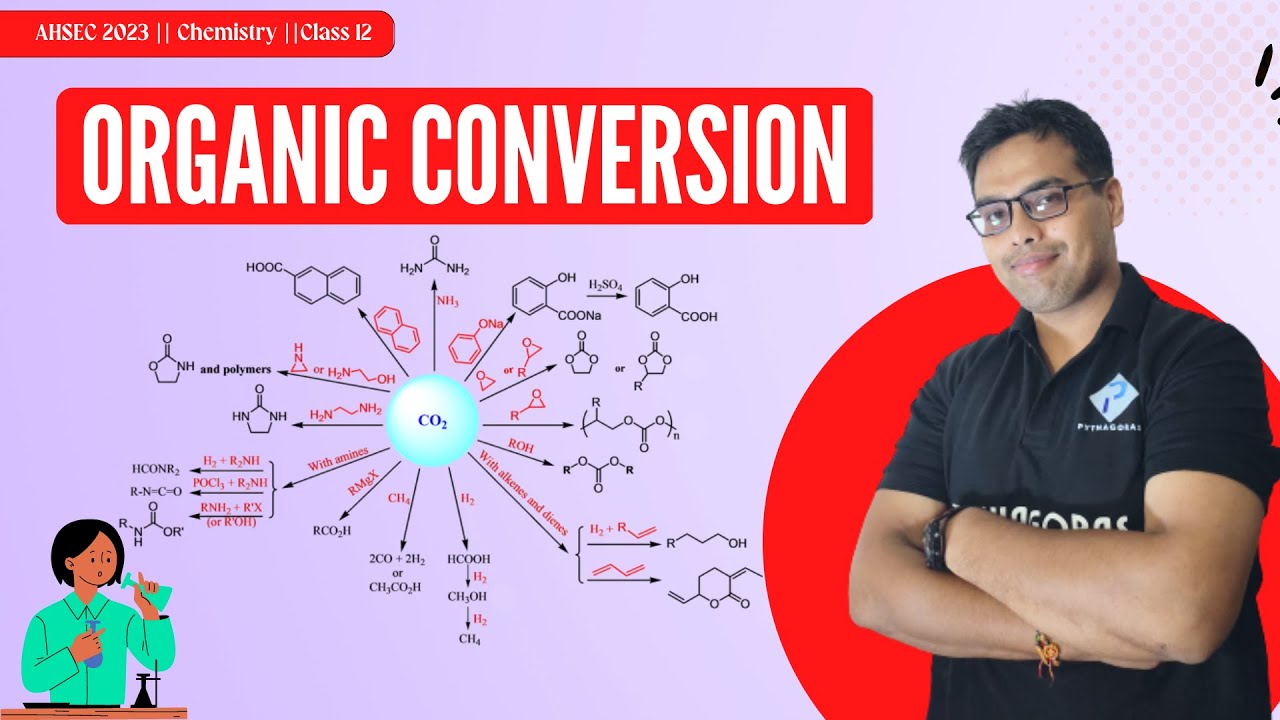 Organic Conversion || Class 12 || AHSEC || 2023 - YouTube