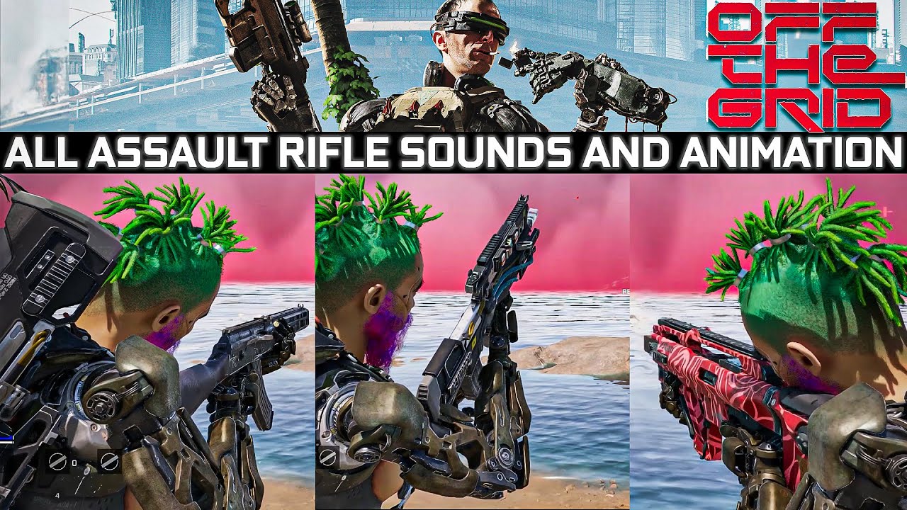 Comparing the Sound and Animation of All Assault Rifle - OFF THE GRID ...