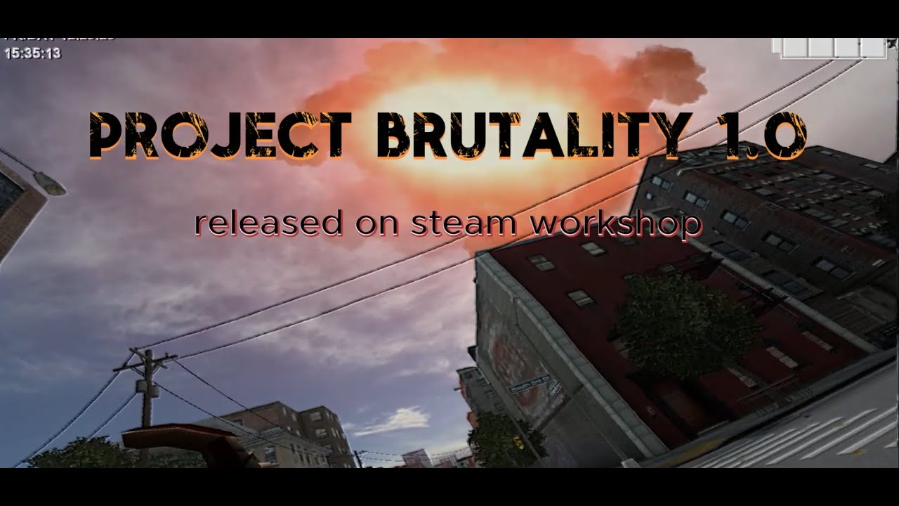 TRAILER : Project brutality 1.0 / (Modpack Garry's mod) - YouTube