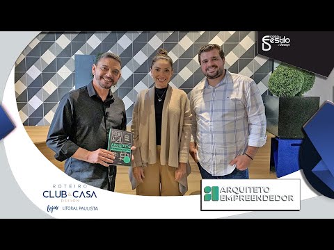 Thiago Sodré e Claudia Cavalcanti A Experiencia CasaCor Rio, o livro Arquiteto Empreendedor e Milão
