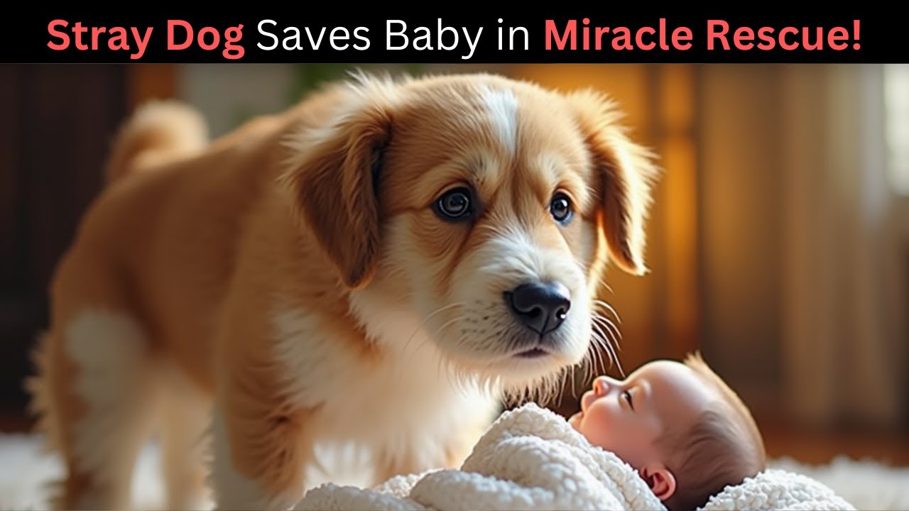Stray Dog Saves Abandoned Baby: Heartwarming Rescue! - YouTube