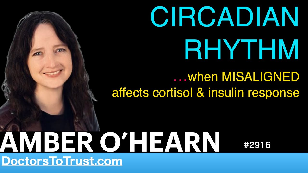AMBER O’HEARN s2 | CIRCADIAN RHYTHM …when MISALIGNED affects cortisol ...