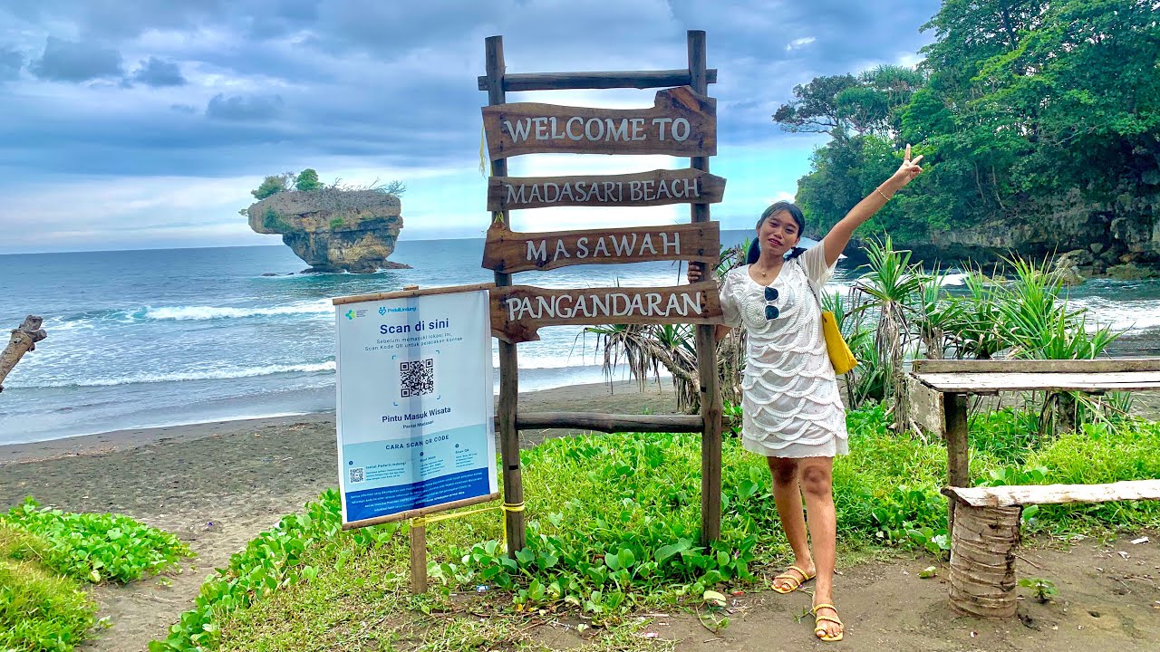 Madasari Beach Masawah, Pangandaran / Pantai madasari | TRAVEL DIARY 44 ...