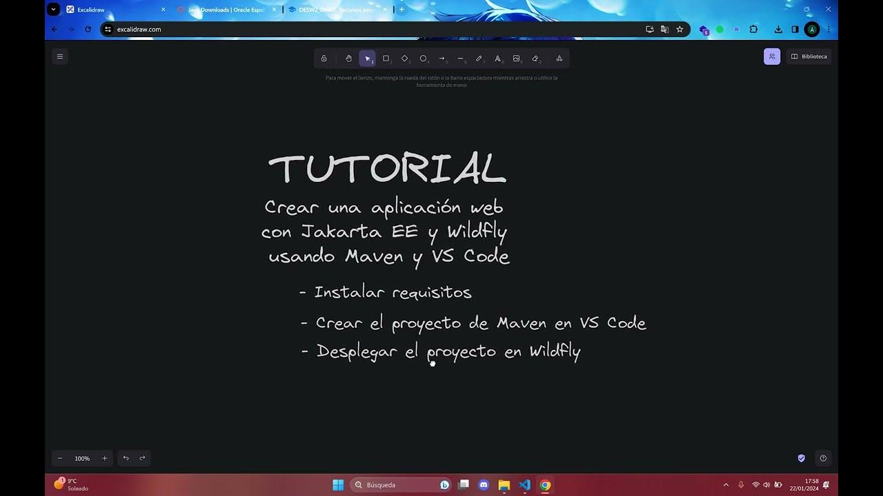 Crear y Desplegar APP WEB de Jakarta EE con Maven y WildFly - Java - YouTube