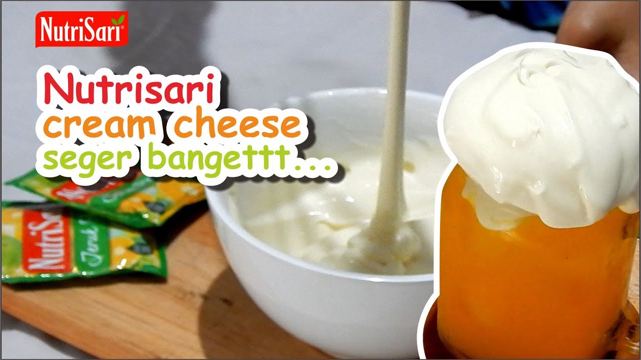 MINUMAN KEKINIAN *nutrisari cream cheese*minuman cream cheese - YouTube