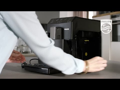 How to clean the coffee funnel of your Super-automatic coffee machine? | Philips | HD8966