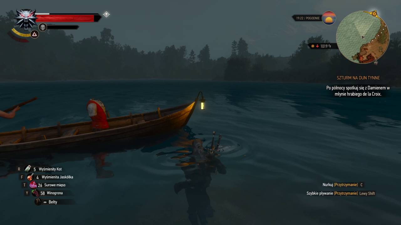 The Witcher 3 - BUG - Wioślarz / Oarsman - YouTube