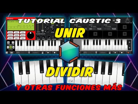 Tutorial Para Caustic 3 | Unir Samples | Dividir y Más 😱 - YouTube