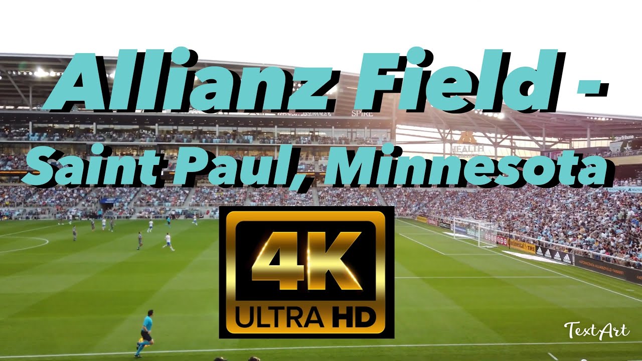 【4K】 Minnesota United FC - Soccer Stadim Walking Tour - Allianz Field ...
