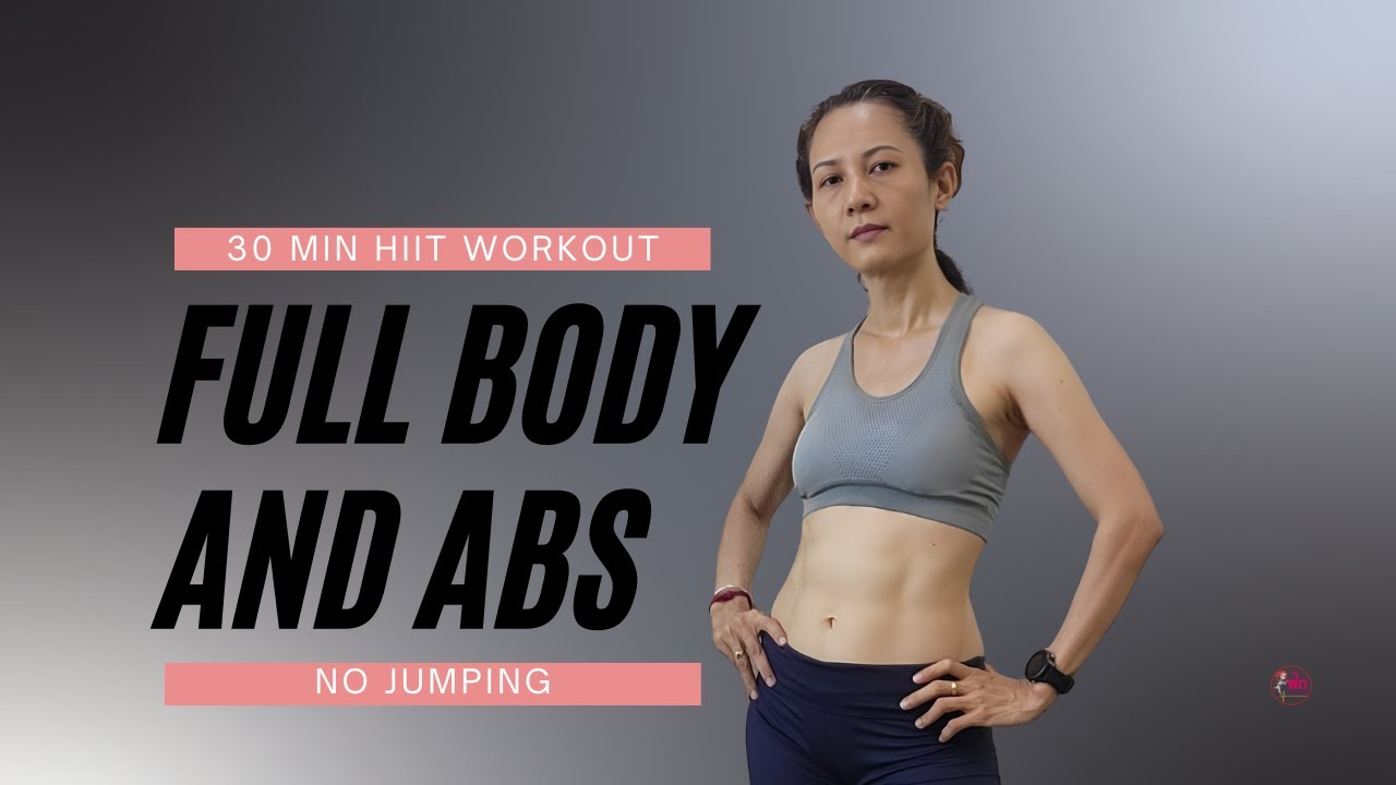 Full Body & ABS HIIT Workout, Low Impact, Intensity - YouTube