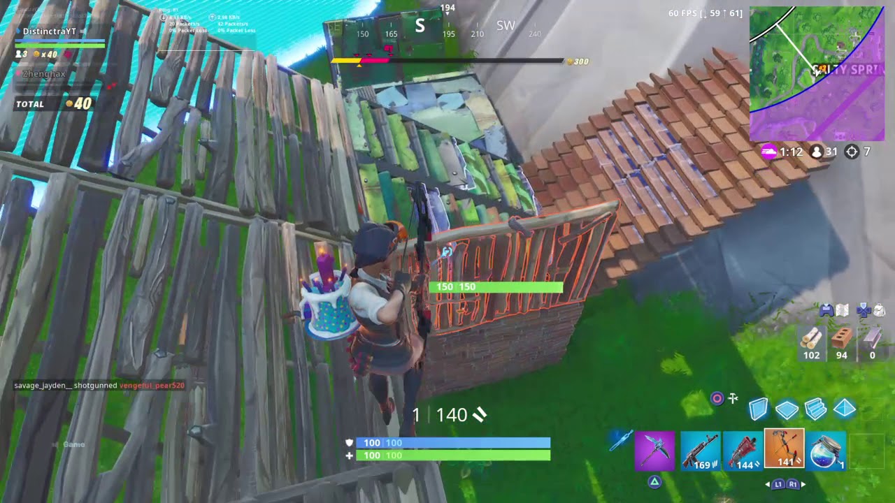 Fortnite 14 Kill Win - YouTube