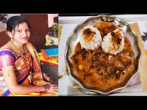 Vidarbha special recipe |palak che ambat god varan| Preeti Anantwar ...