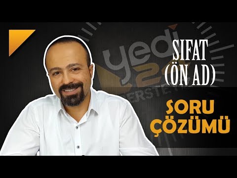 SIFAT SORU ÇÖZÜMÜ / SINAVDA NASIL ÇIKAR? / Önder Hoca