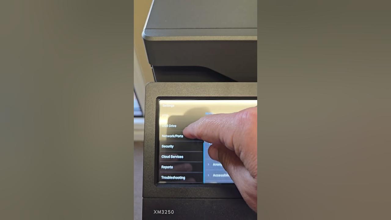 meter reading from Lexmark device - YouTube