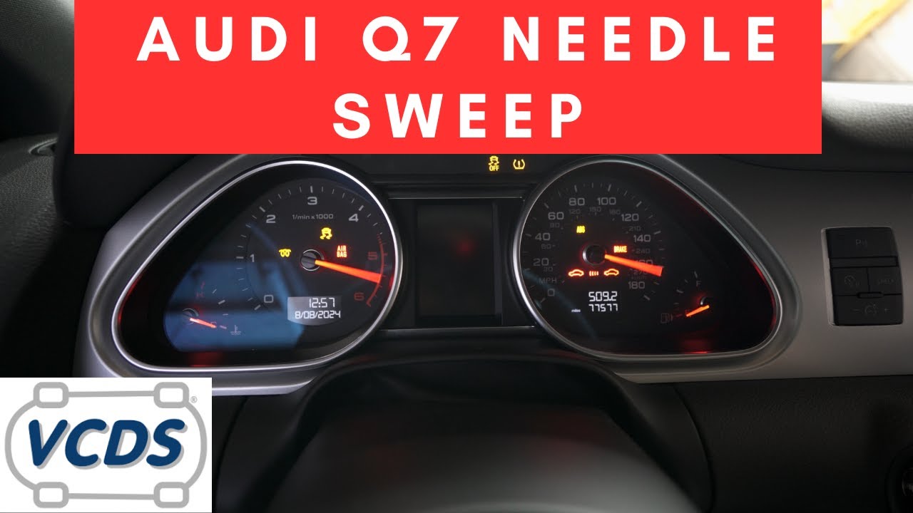Audi Q7 Needle Sweep VCDS - YouTube