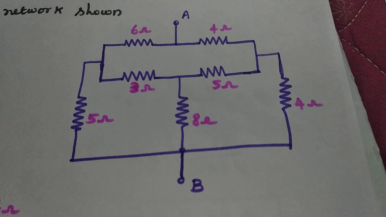 Problems in series parallel connection and Star to Delta/ Delta to Star ...