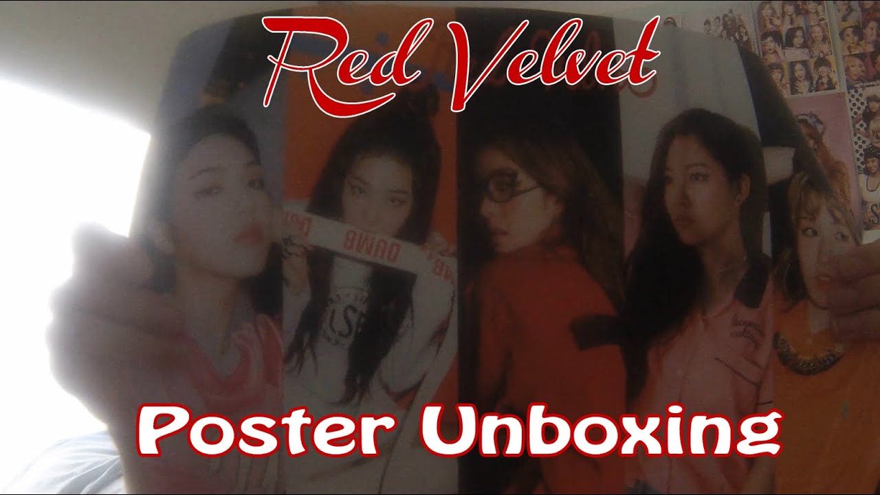 TCPC K-Pop | Red Velvet Posters | Unboxing - YouTube