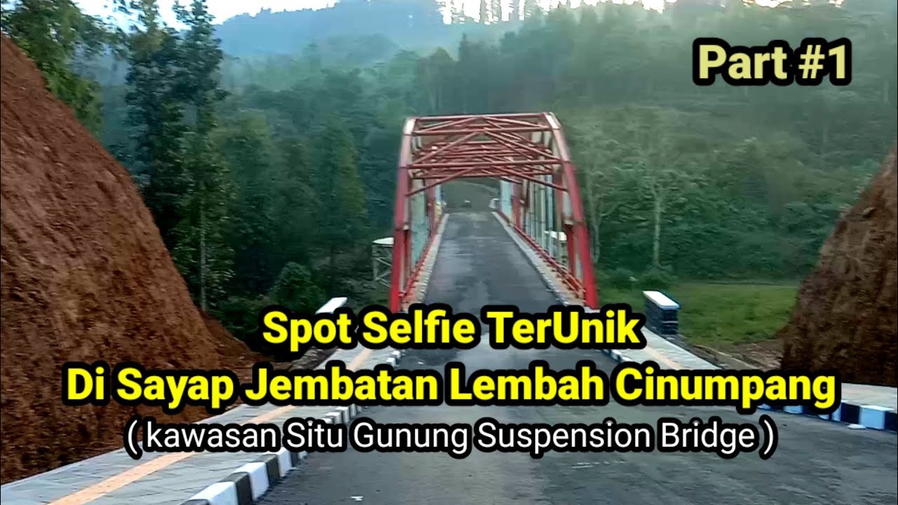 Flyover Wisata Lembah Cinumpang Ikon Jalur lingkar Utara - YouTube
