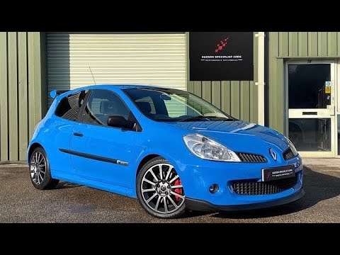 Clio 197 CUP - Racing Blue - YouTube