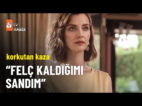 İrem Helvacıoğlu’nun denizde başına çocuk düştü  - atv Ana Haber 14 Ağustos 2025