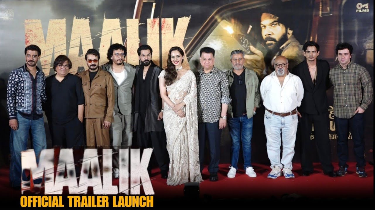 UNCUT | Maalik | Official Trailer Launch | Rajkummar,Manushi Chhillar,Prosenjit Chatterjee ...