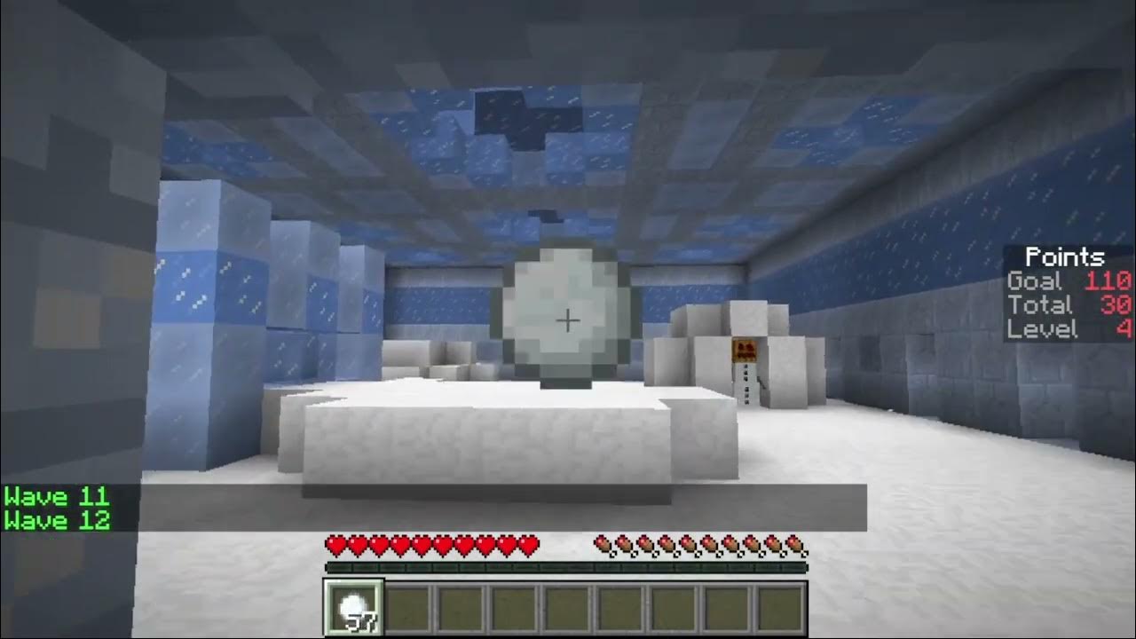 Minecraft Advent 2022 - Day 8- Part 2: Snowman Sniper..Sort of - YouTube