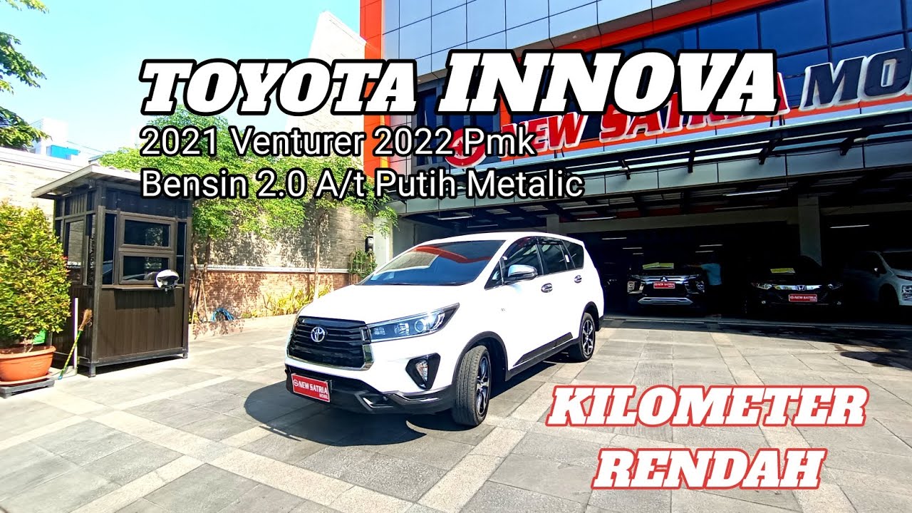 REVIEW New Toyota Innova 2021 Venturer 2022 Pmk Bensin 2.0 A/t Putih ...