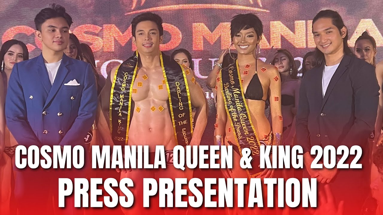 HOTNESS OVERLOAD | COSMO MANILA QUEEN & KING PRESS PRESENTATION | PAGEANT MAG PHILIPPINES - YouTube