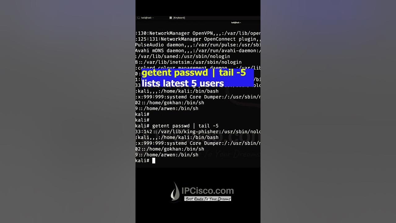 Best Linux User Linux Example!🔥🔥| Linux Admin | IPCisco.com #linux - YouTube