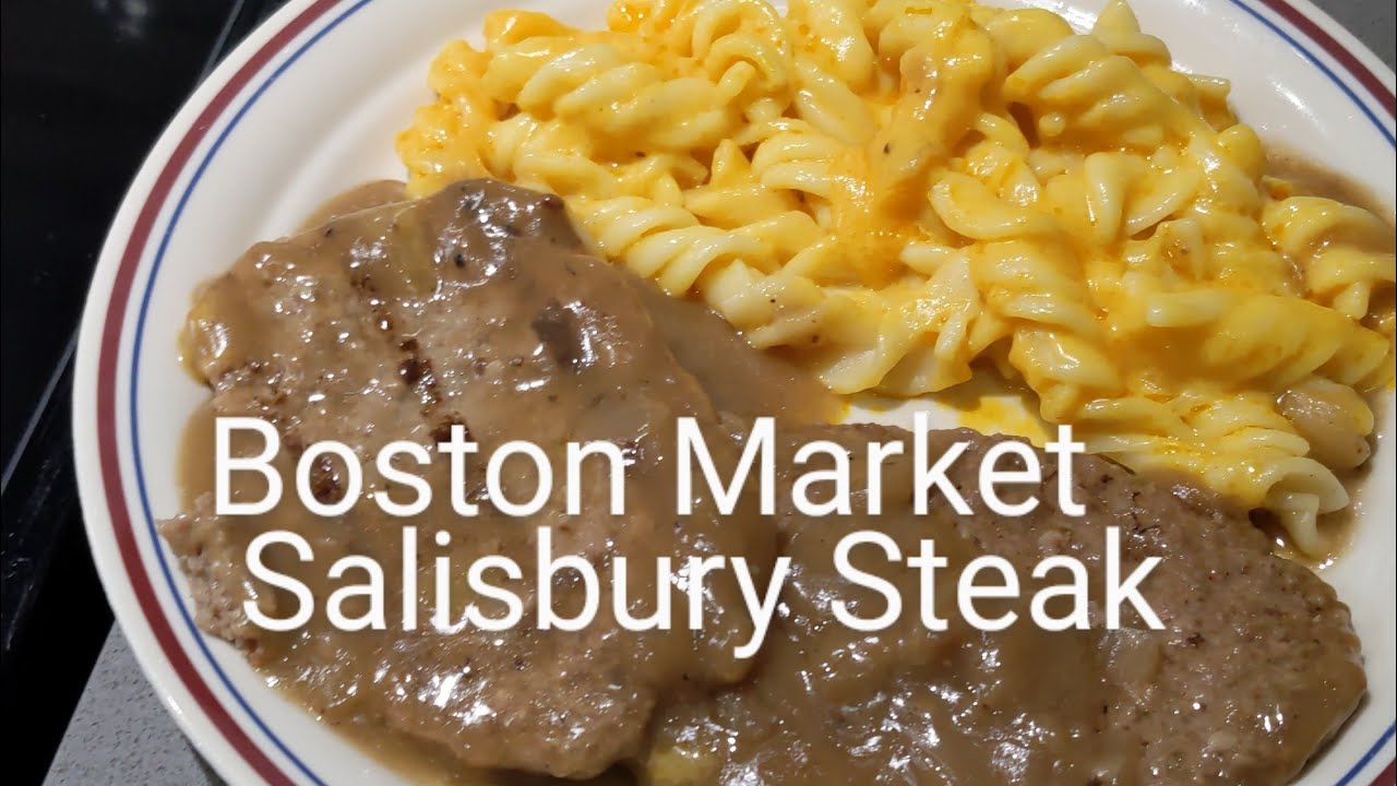 Boston Market Frozen Dinner - Salisbury Steak - Chowin' Down S02E30 ...