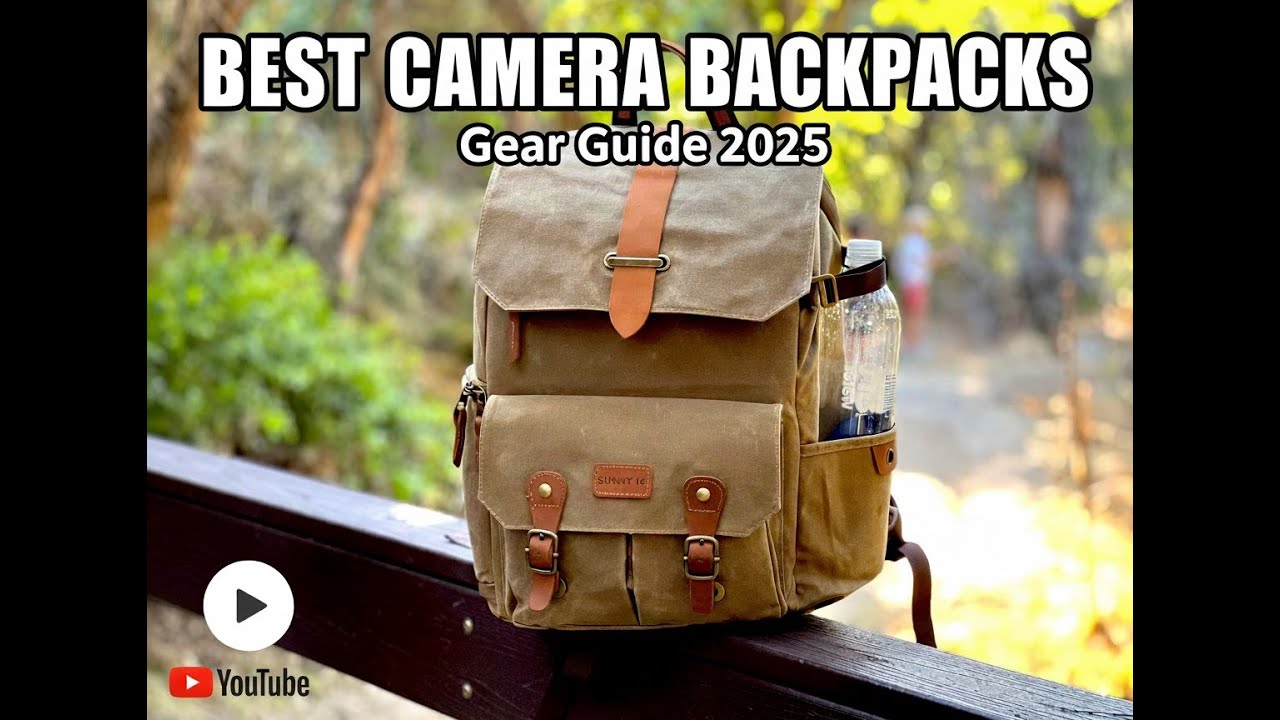 Best Camera Backpacks 2025 - Best Travel Camera Backpacks - YouTube