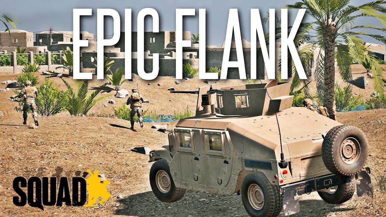 EPIC FLANK STRATEGY - 40 vs 40 SQUAD Gameplay - YouTube