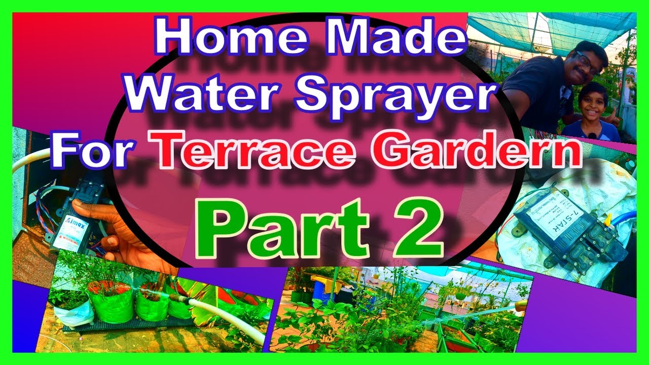 Homemade Garden Water Sprayer(Part 2) to save time and water. # ...