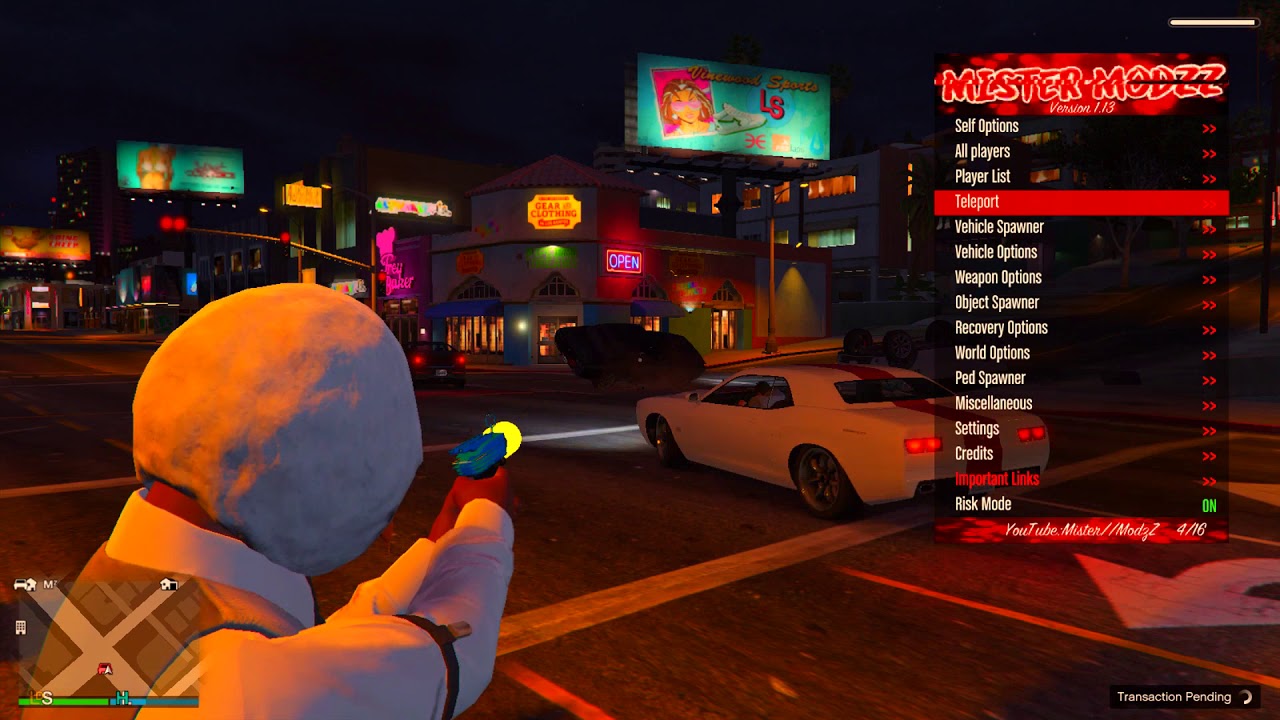 GTA 5 PC Online 1.44 Mod Menu - Mister//ModzZ w/ Stealth Money & Money ...