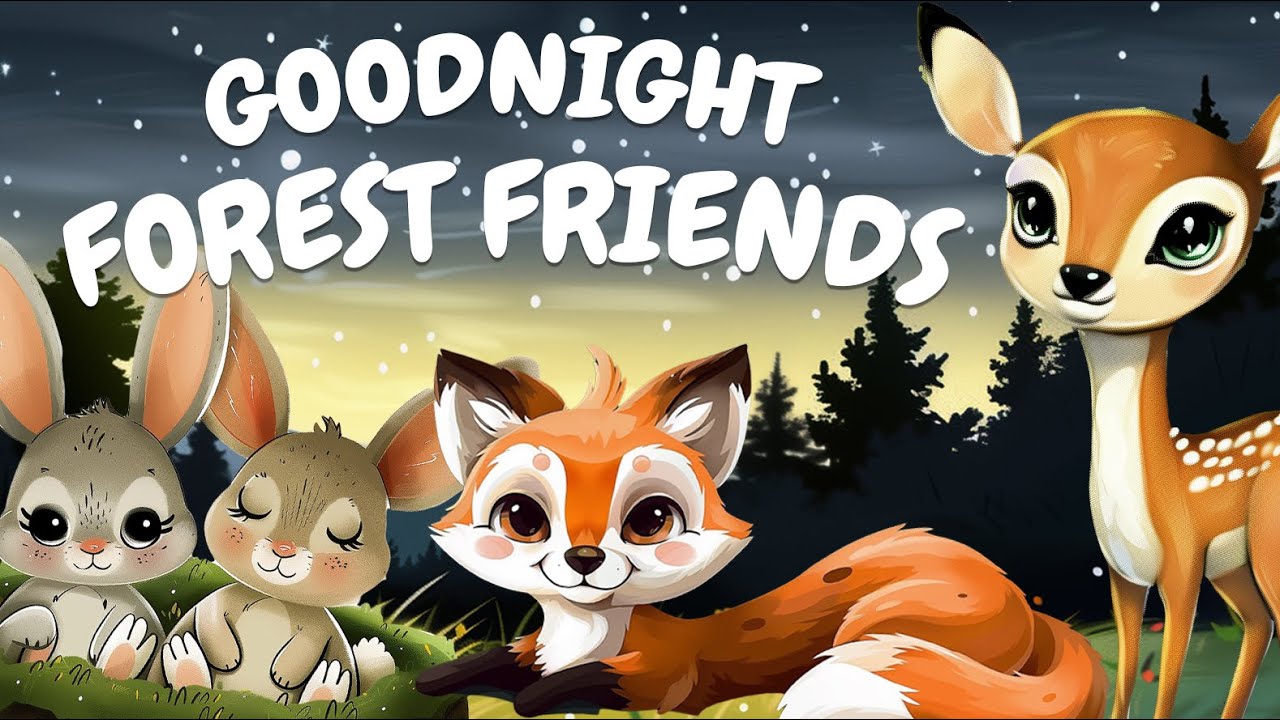 🌙🦊🦉 Goodnight forest friends 💤 | Bedtime Story for Babies and Toddlers ...